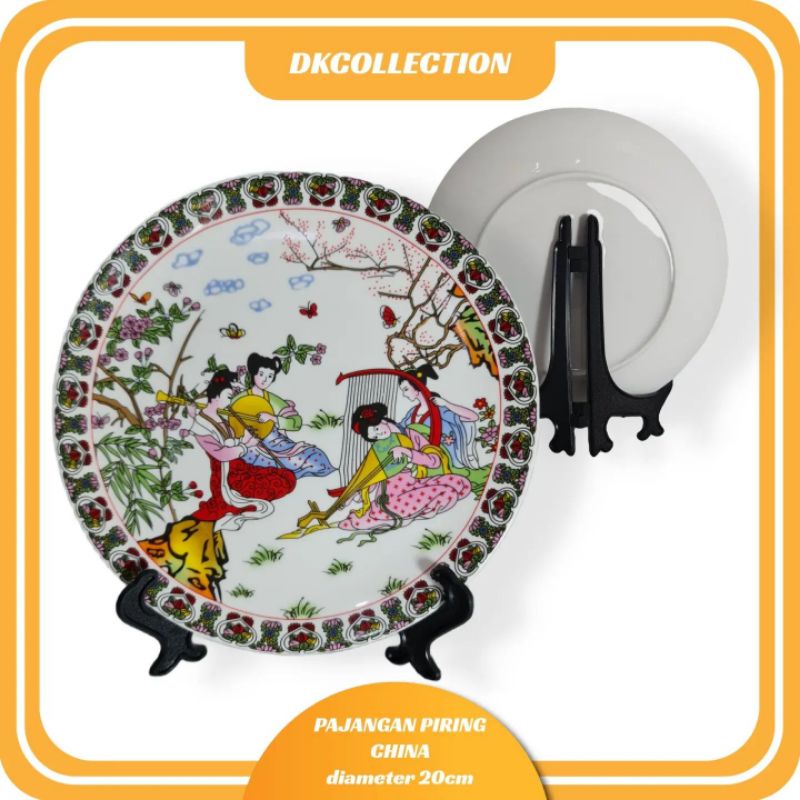 Jual Panjangan meja piring china souvenir piring keramik cina souvenir ...