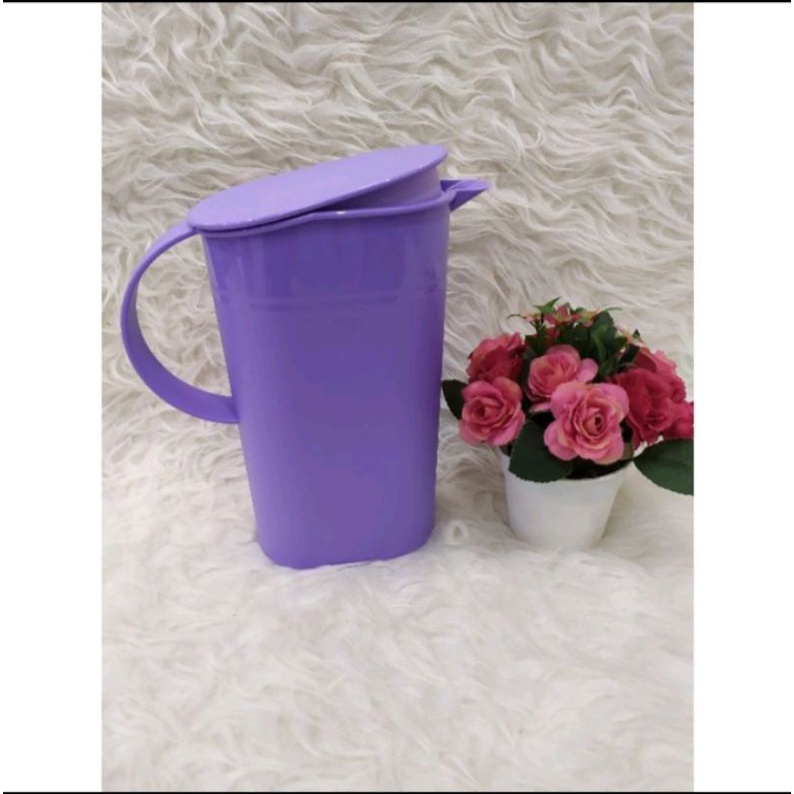 Jual pitcher jug teko familia ungu 1.7 ltr tupperware | Shopee Indonesia