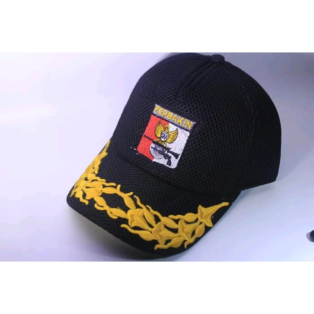 Jual Topi PERBAKIN BORDIR BUNGA EMAS (PENGURUS / PEJABAT PERBAKIN ...