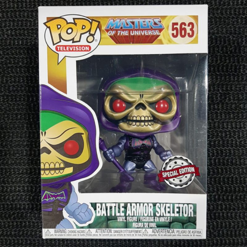 Jual Funko Pop! Television : Masters Of The Universe : Battle Armor Skeletor (Metallic) #563 ...