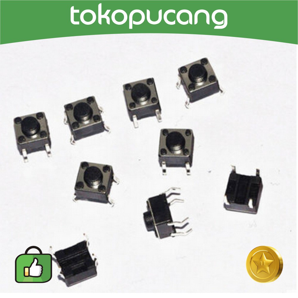 Jual Tactile Mini Push Button Switch Micro Switch Momentary 6*6*6 mm ...