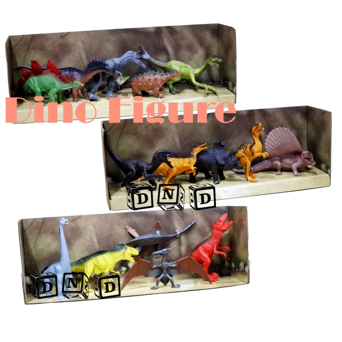 Jual Mainan Dinosaur Action Figure Toy Addict 5 in 1 Dino | Shopee ...
