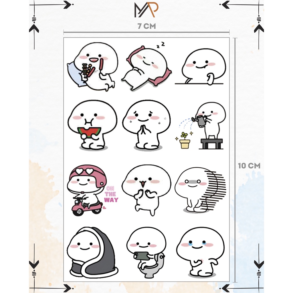 Jual (Pentol Series) Sticker Aesthetic Pentol | Sticker Tumblr Pentol ...