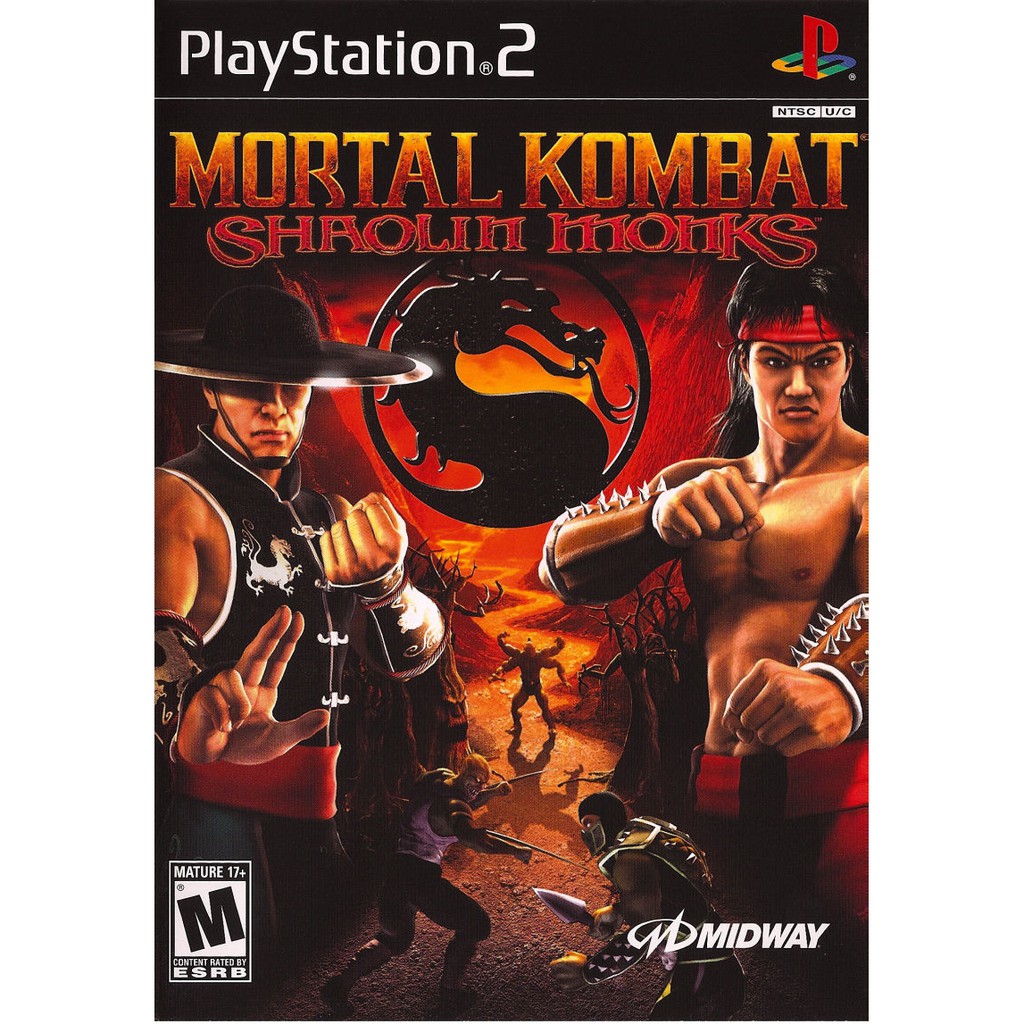 Jual DVD Kaset Game PS2 Mortal Kombat Shaolin Monks | Shopee Indonesia