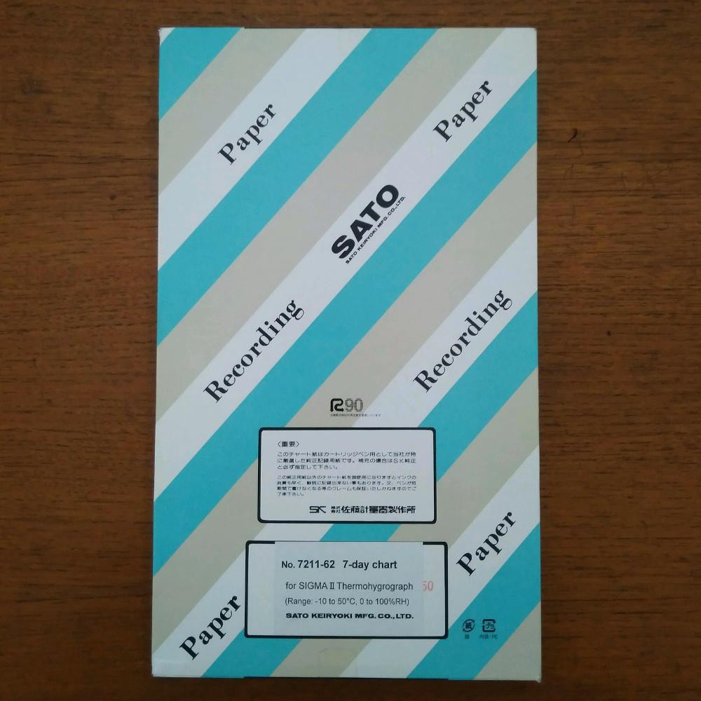 Jual Recording Paper Thermohygrograph SATO SIGMA II | Shopee Indonesia