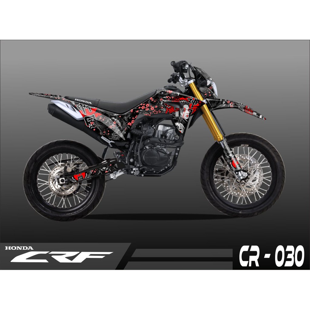 Jual decal sticker fullbody CRF 150L grafis kode CR 030 | Shopee Indonesia