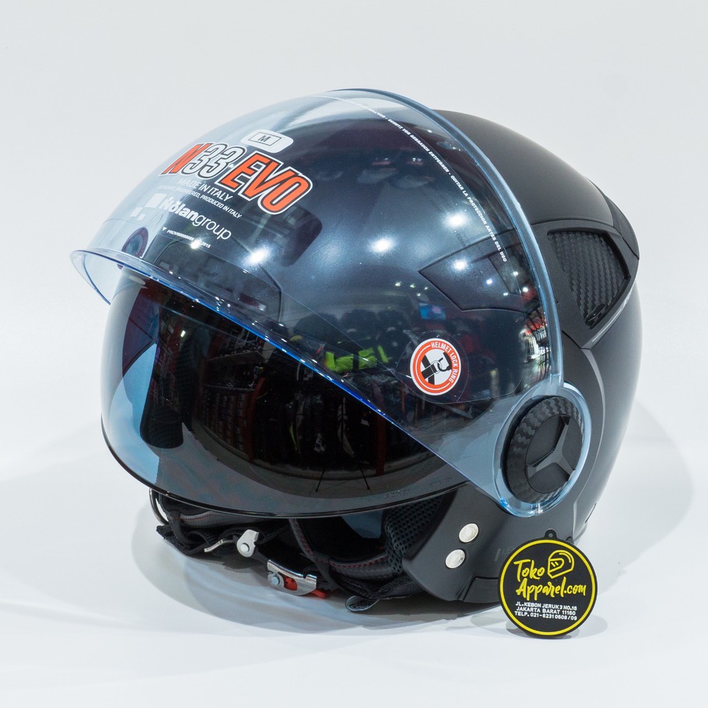 Helm nolan half face store