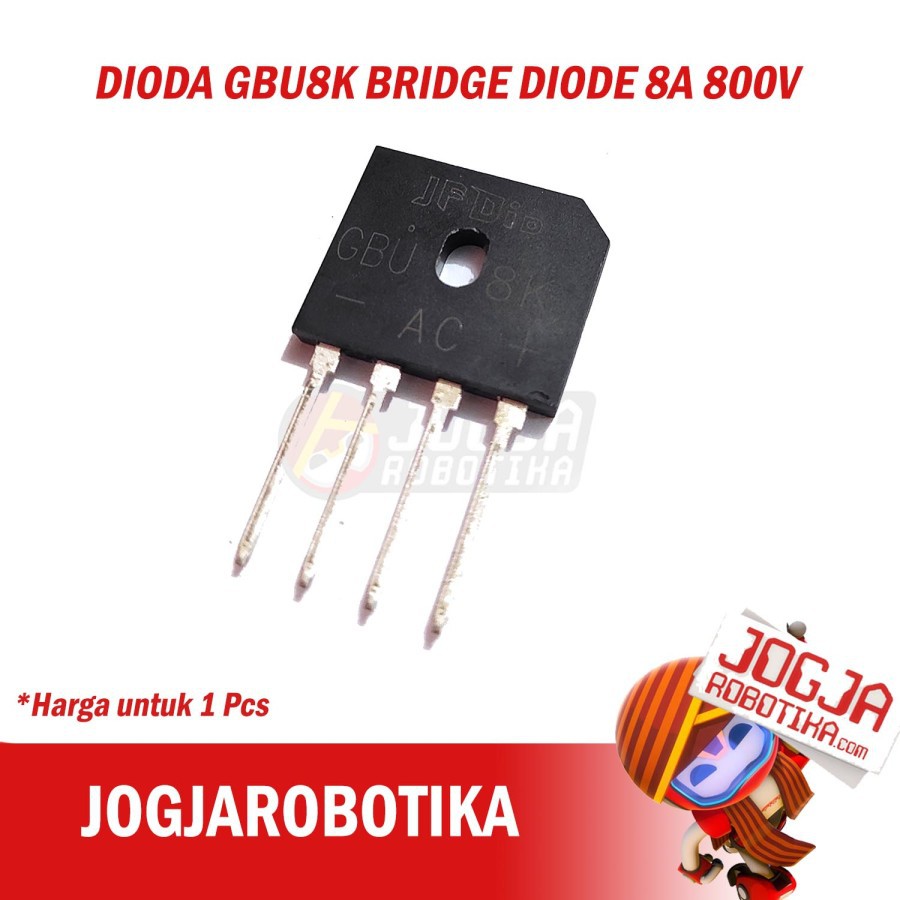 Jual DIODA SISIR GBU8K GBU 8K BRIDGE DIODE 8A 800V | Shopee Indonesia