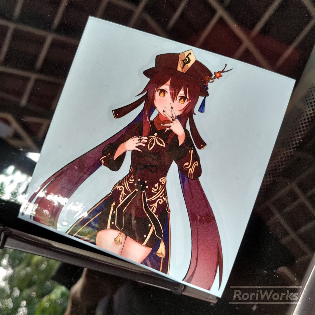 Jual Stiker Kiss cut - Hu Tao | Genshin Impact | Shopee Indonesia