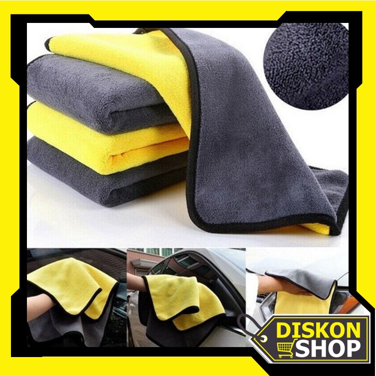 Jual Diskon Shop - K5173 Kain Lap Microfiber / Kain Lap Dua Sisi Halus ...