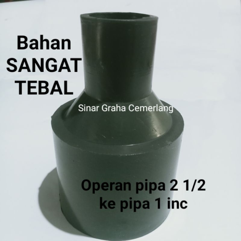Jual VLOK SOK 2 1/2" x 1" inc operan pipa 2 1/2" Ke pipa 1" AW VLOK SOK ...