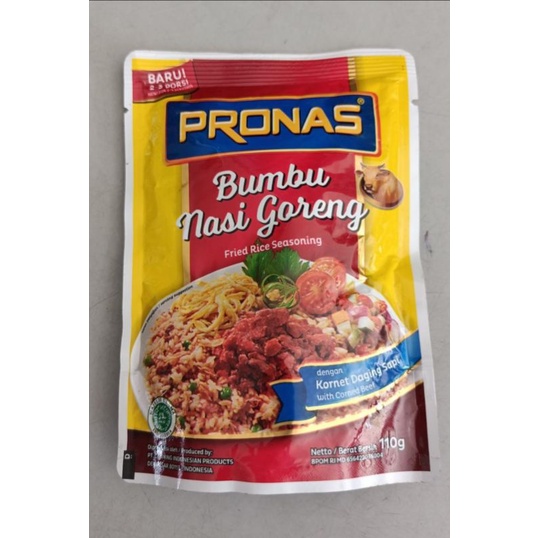 Jual PRONAS BUMBU NASI GORENG DENGAN KORNET DAGING SAPI | Shopee Indonesia