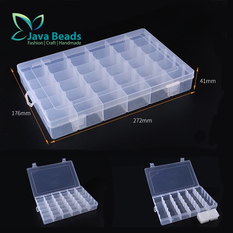 Jual Box Sekat Manik Manik Kotak Sekat Penyimpanan Serbaguna Bisa ...
