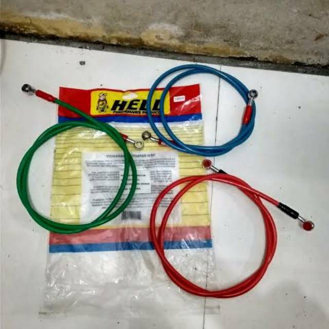 Jual Selang rem depan hell 100cm universal | Shopee Indonesia