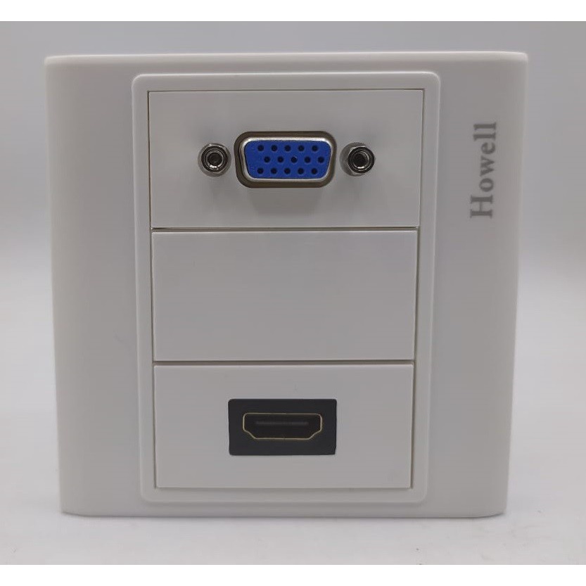 Jual WALLPLATE HDMI-VGA (2hole) | Shopee Indonesia