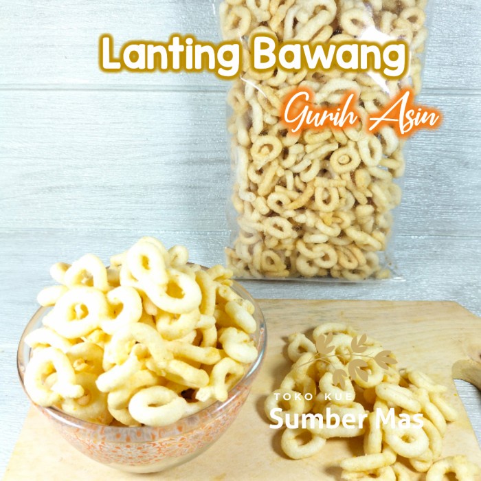 Jual LANTING BAWANG KEBUMEN RENYAH/KELANTING ORIGINAL - 200 GRAM ...