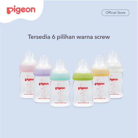 Jual Botol susu bayi pigeon botol standart PP assort botol anti sedak ...
