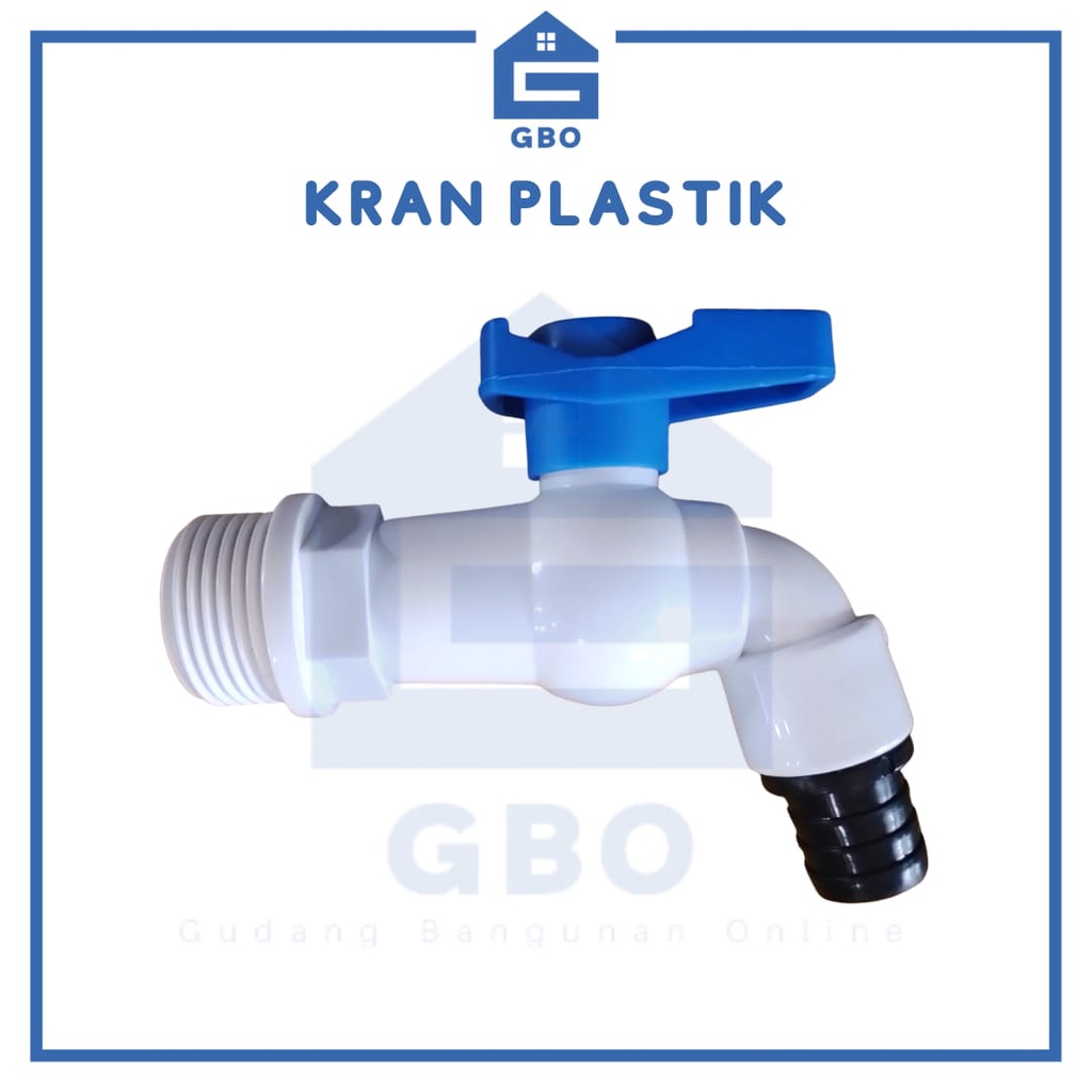 Jual KERAN PLASTIK MERK KRANZ / KRAN / KERAN TAMAN / UKURAN 1/2" 3/4 ...