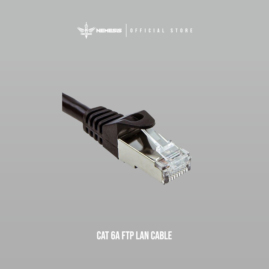 Jual NYK Kabel LAN OUTDOOR FTP Cat 6A Panjang 10 Meter | Shopee Indonesia