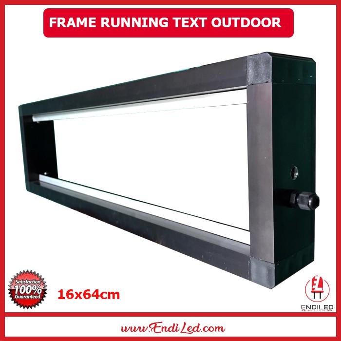 Jual Frame led running text 16x64cm | Shopee Indonesia