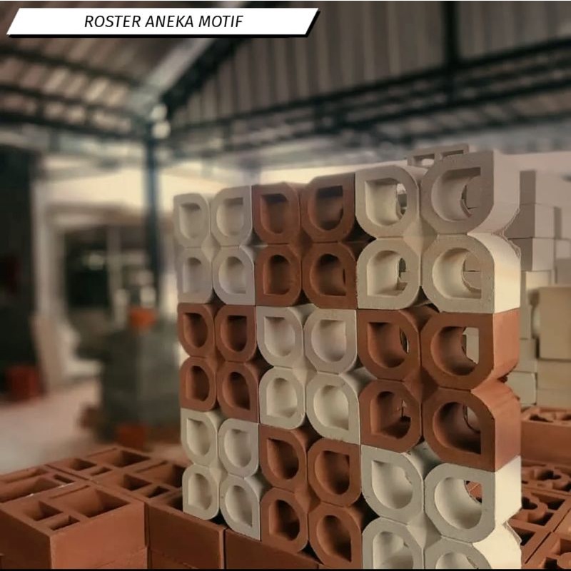 Jual Roster beton minimalis motif kembang bali | Shopee Indonesia