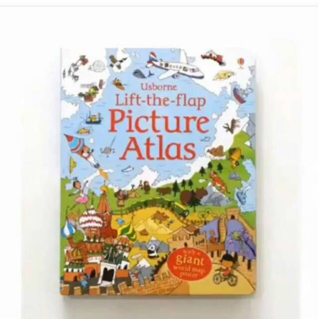 Jual ORIGINAL Usborne LTF Picture Atlas | Shopee Indonesia