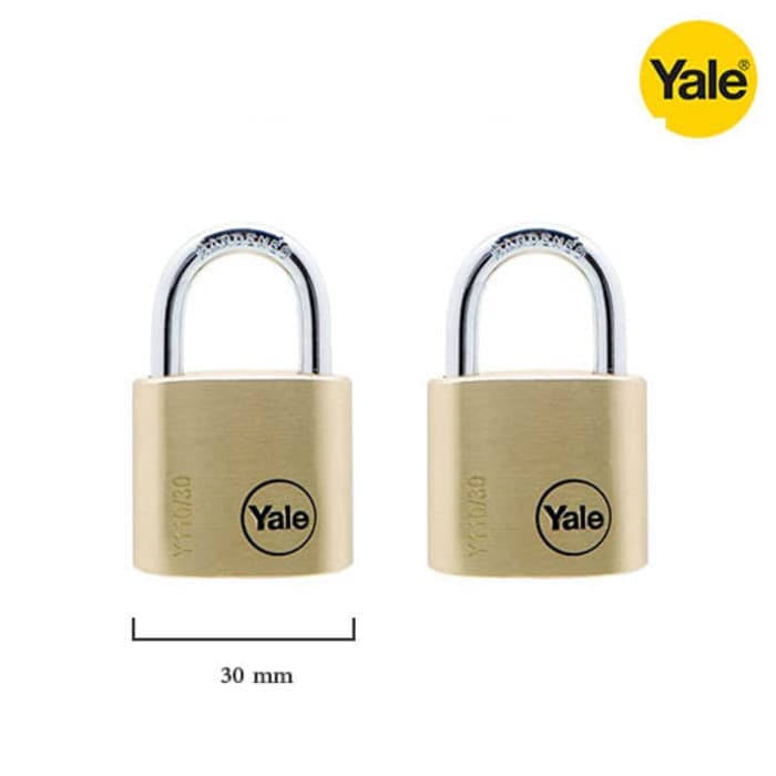 Jual Gembok YALE Y110/30/117/2 (Classic Series Outdoor Solid Brass ...
