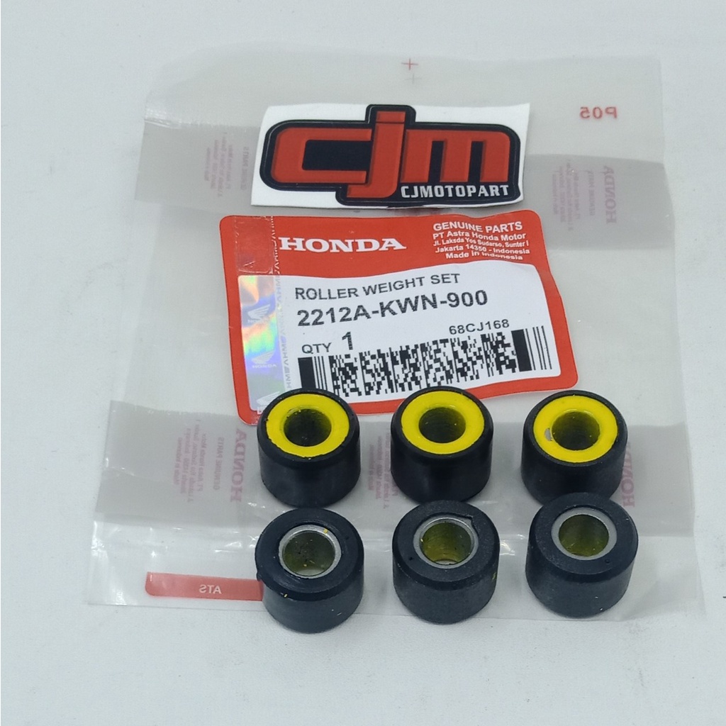 Jual ROLLER WEIGHT SET VARIO 125 KWN BERKUALITAS ORIGINAL | Shopee ...