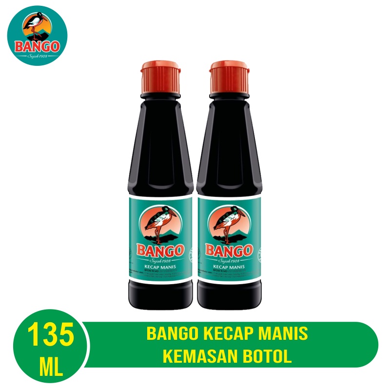 Jual Bango Kecap Manis Kemasan Botol 135ml - 2pcs | Shopee Indonesia