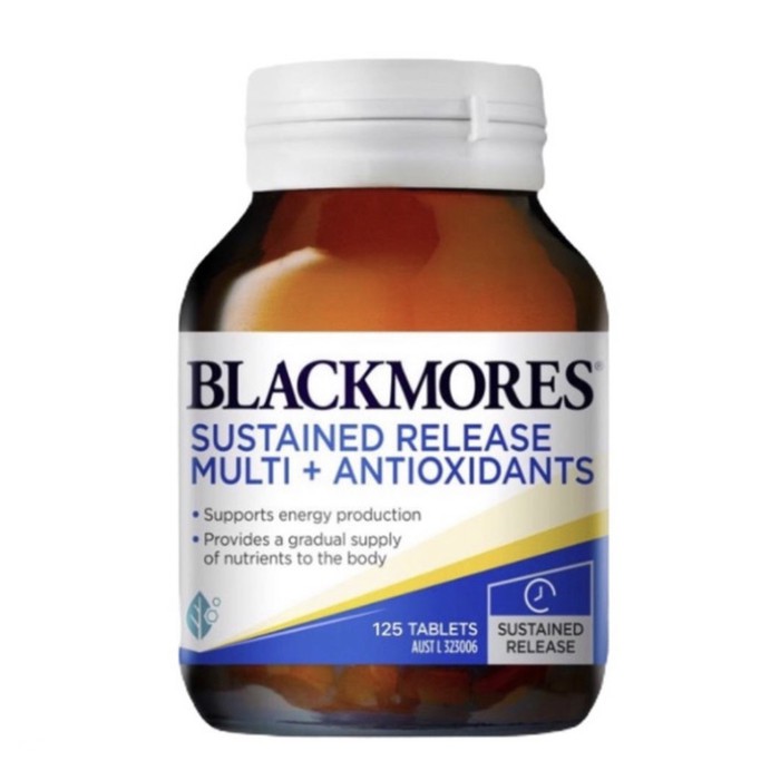 Jual Blackmores Sustained Release Multi + Antioxidants 125 Tablets - Original Australia | Shopee ...