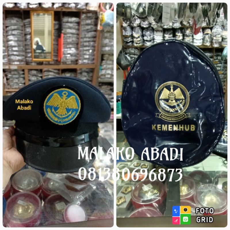 Jual TOPI PET PDU DISHUB/ Kemenhub PRIA HANYA PAKE LOGO | Shopee Indonesia