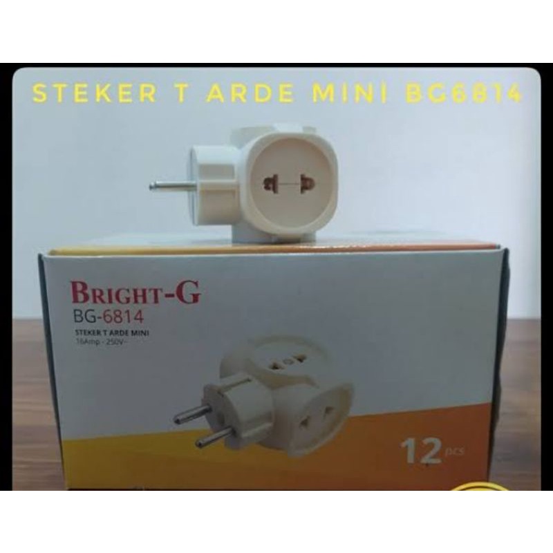 Jual Steker T Arde Bright-G / T arde Bright-G 4 Lubang / Colokan T ...