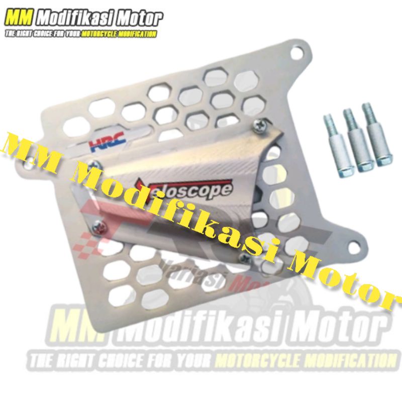 Jual Cover Radiator 110 Karbu Tutup Radiator Model HRC CNC MM 5 Variasi Warna | Shopee Indonesia