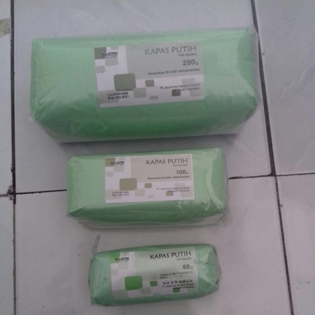 Jual Kapas gulung onemed kapas putih | Shopee Indonesia