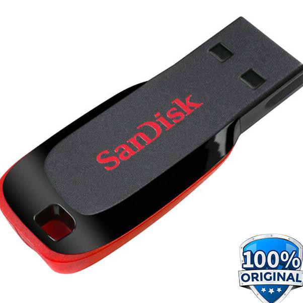 Jual SanDisk Cruzer Blade USB Flash Drive 32GB (SDCZ50-032G) | Shopee ...