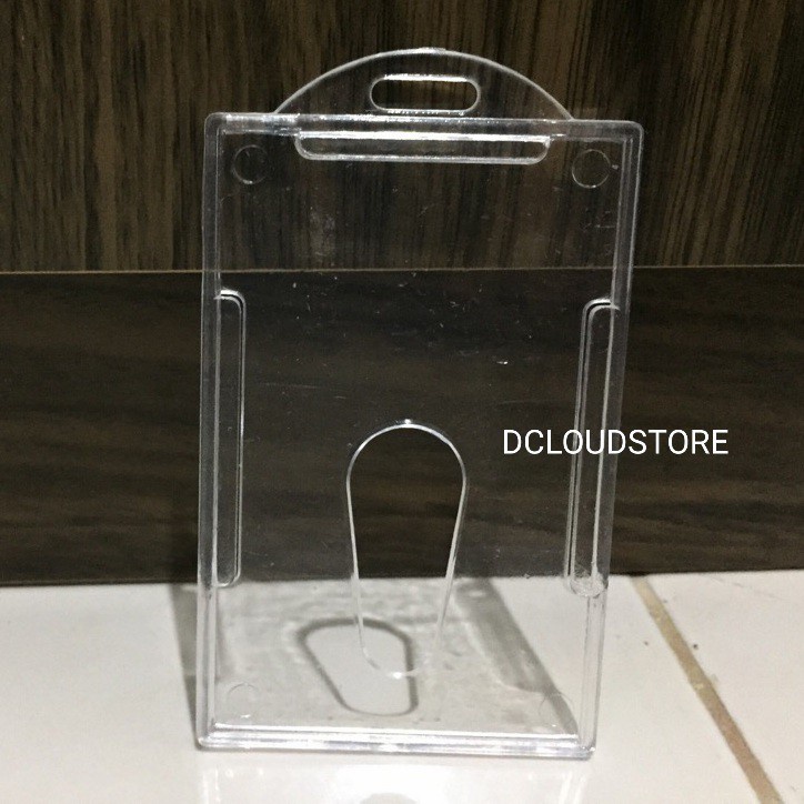 Jual Casing ID Card Holder Mika Kaku Case Bening Transparan | Shopee Indonesia