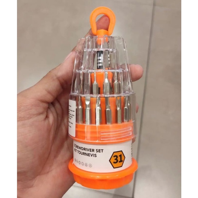 Jual MINISO SCREWDRIVER SET / 31 JENIS OBENG | Shopee Indonesia