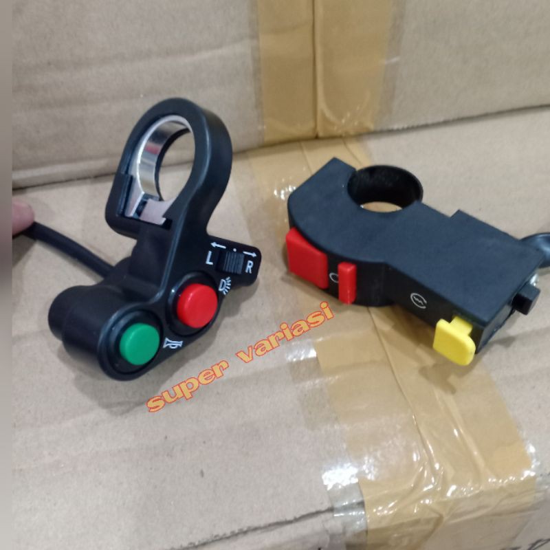 Jual saklar set motor kiri dan kanan saklar motor starter on-off ...