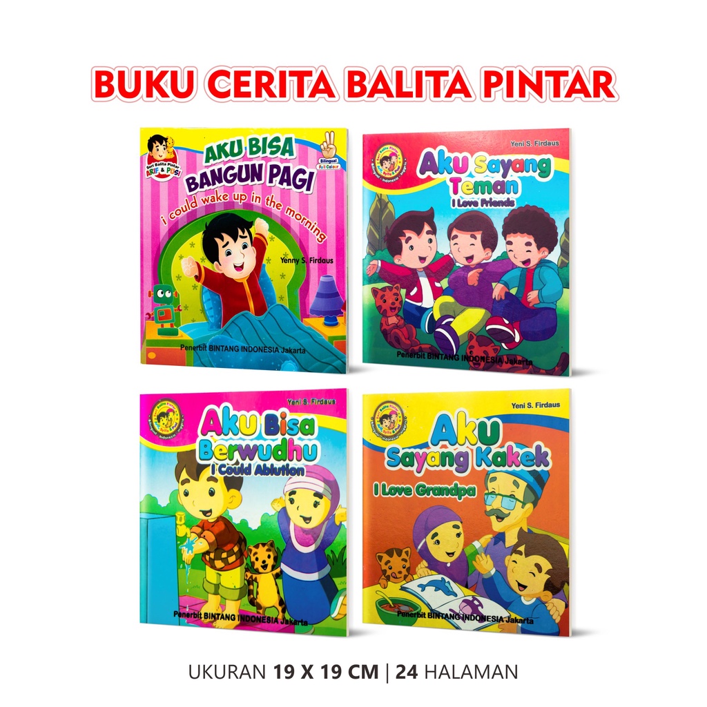 Jual Buku Cerita Anak bergambar Seri Balita Pintar : Aku Sayang Kakek ...