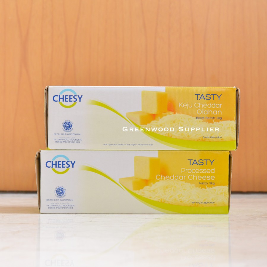 Jual Cheesy Tasty Cheddar Cheese - 2KG | Shopee Indonesia