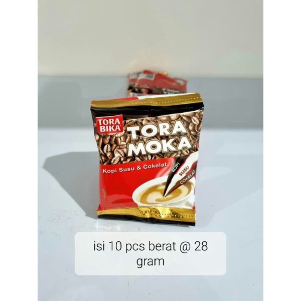 Jual tora moka kopi susu dan coklat isi 10 pcs berat @ 28 gram | Shopee ...