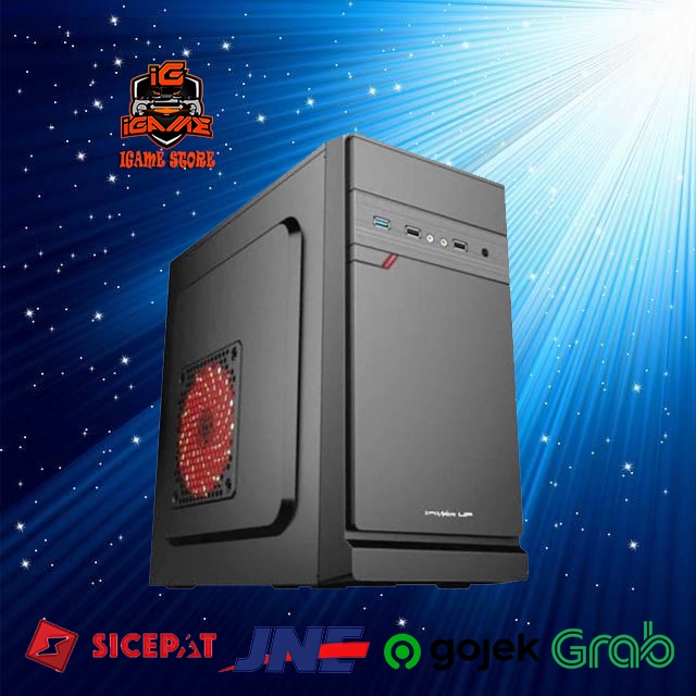 Jual Casing POWER UP AEROMAX Include PSU 500Watt Micro ATX NAMPOL ...