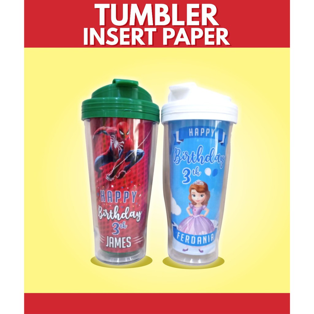 Jual Tumbler Insert Paper | Shopee Indonesia