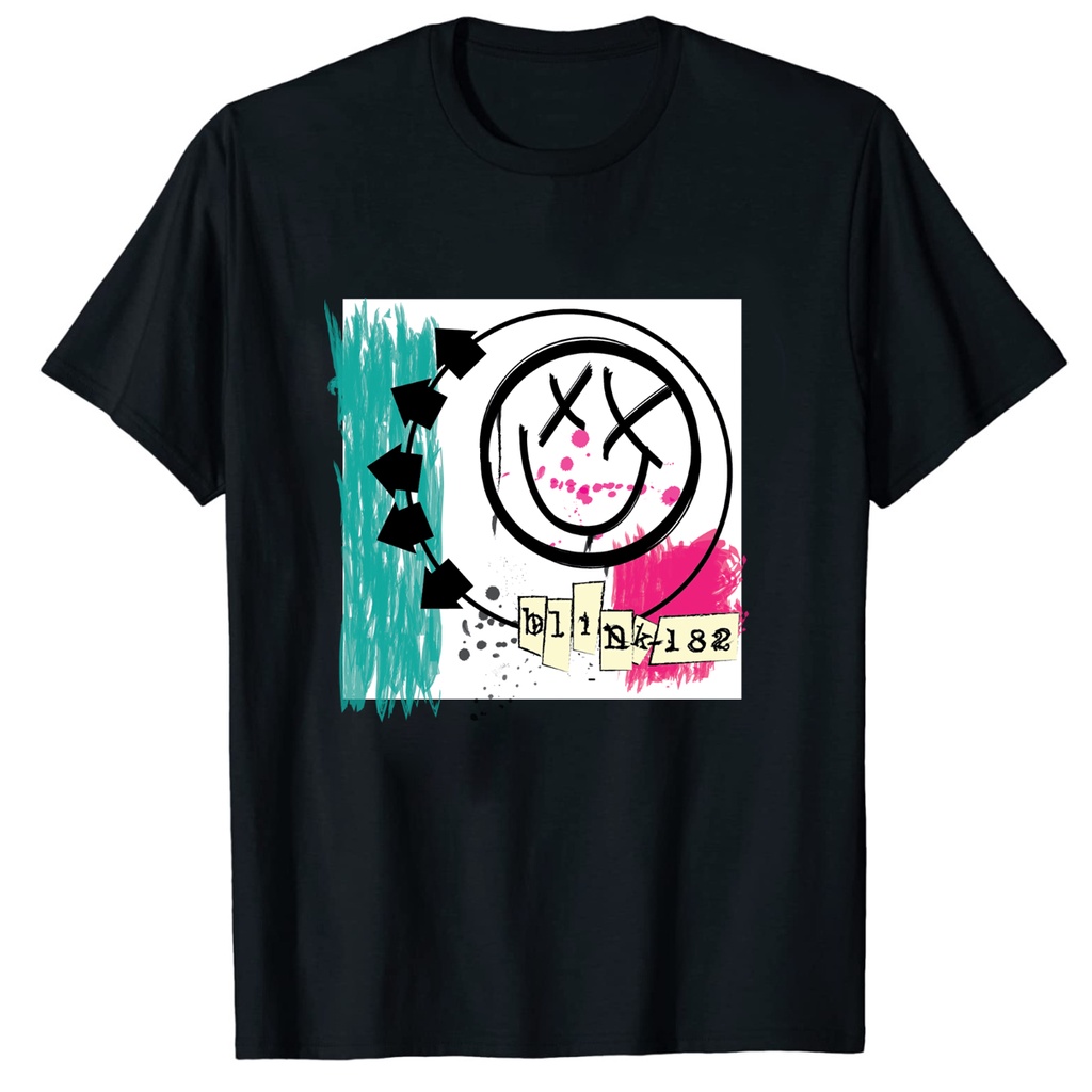 Jual Baju Kaos Dewasa Blink-182 Music Punk rock +44 T-Shirt | Shopee ...