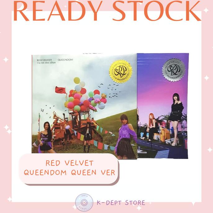 Jual Red Velvet Queendom Queen / Photobook Ver. 6Th Mini Album + Poster ...