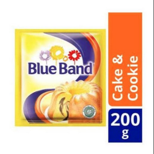 Jual Blue Band Margarine Cake and Cookie Kemasan 200 g margarin ...