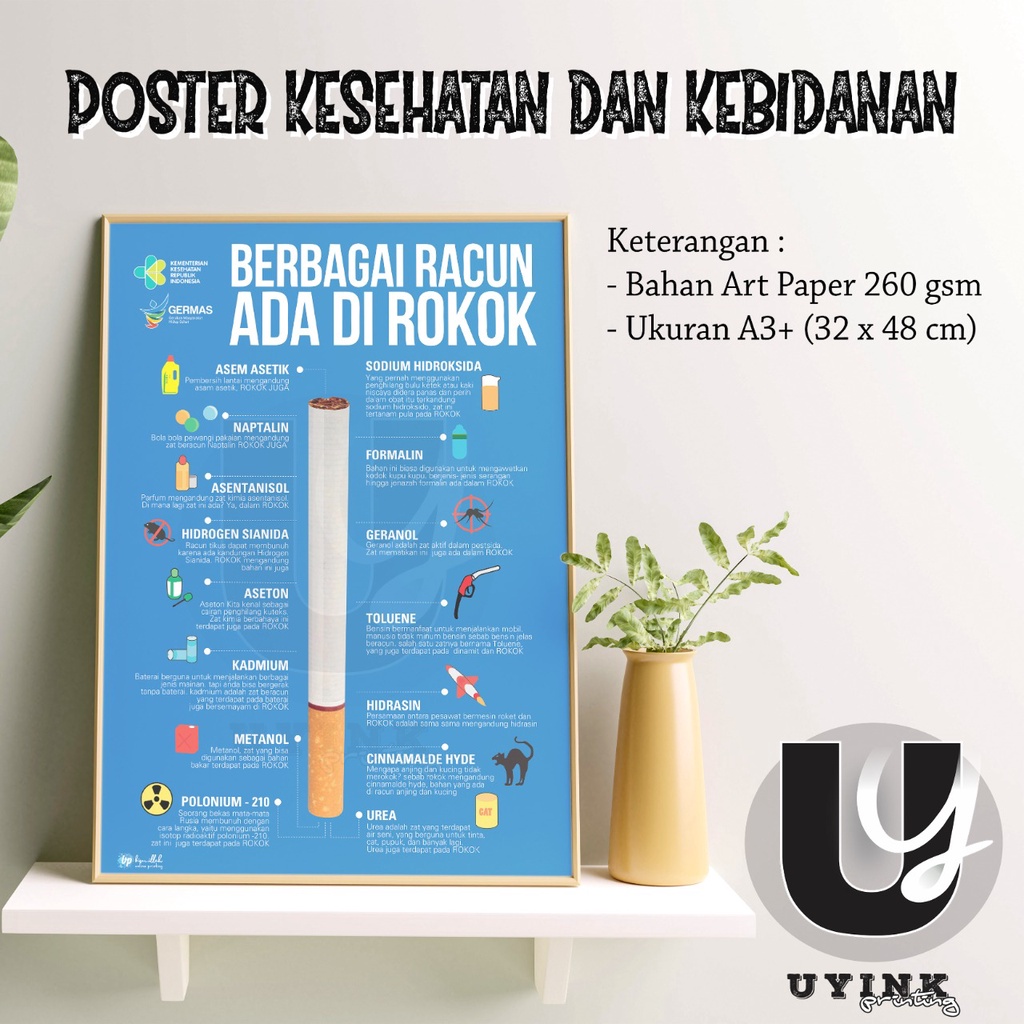 Jual Poster Racun yang berada di rokok | Shopee Indonesia