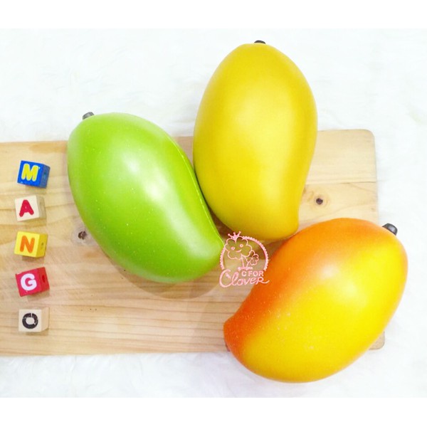 Jual MANGO SQUISHY SUPER JUMBO REPLIKA / replica mangga areedy lei lei ...
