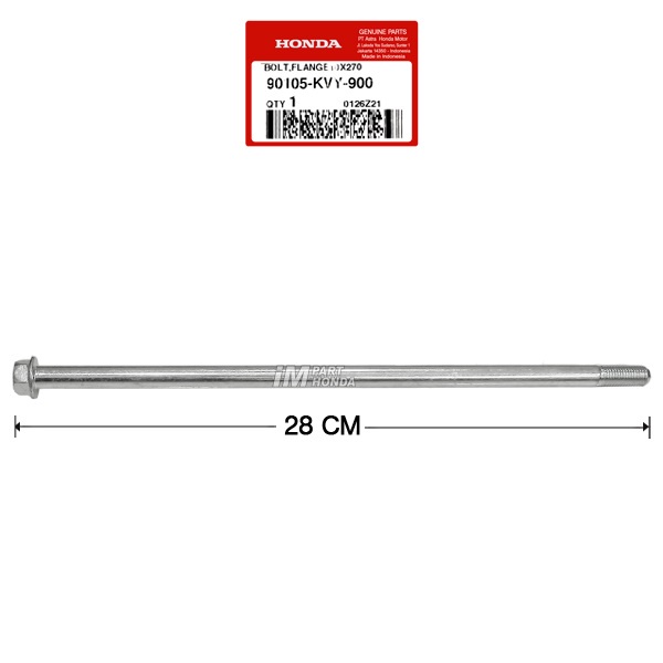 Jual 90105-KVY-900 As Link Engine Hanger Bolt Flange 10X270 Beat Spacy ...