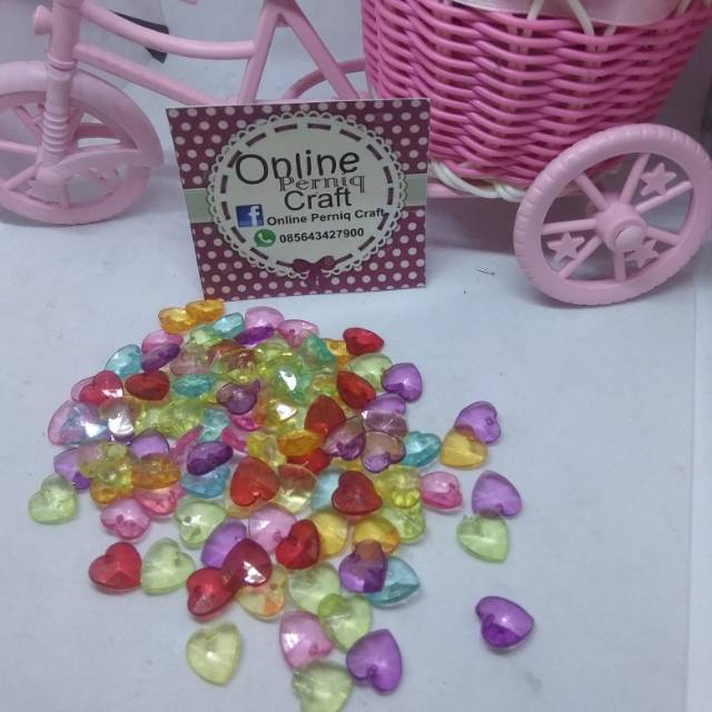 Jual Bahan craft : akrilik love | Shopee Indonesia